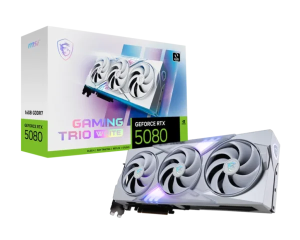 MSI GeForce RTX™ 5080 16G GAMING TRIO WHITE – Rookie Ninja